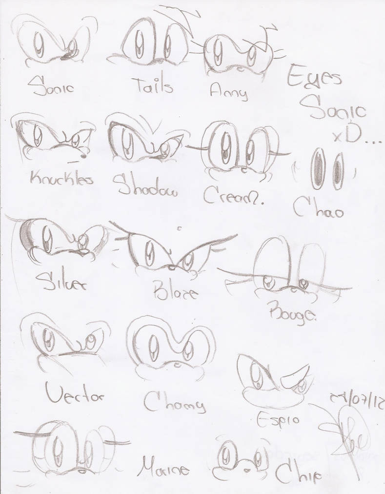 Eyes Sonic By Sandratailsd On Deviantart