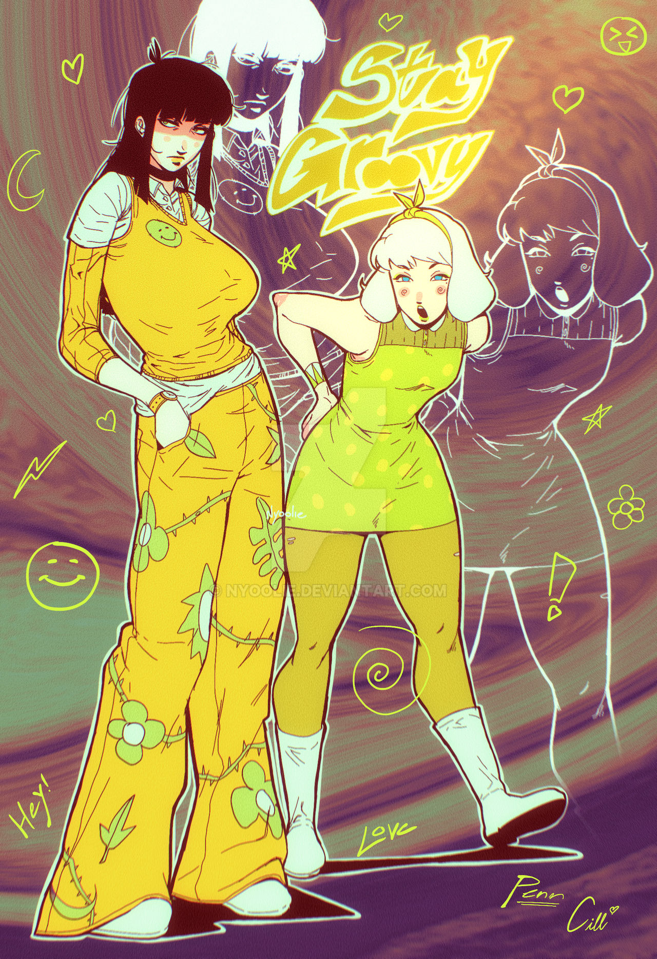 Stay Groovy By Nyoolie On Deviantart