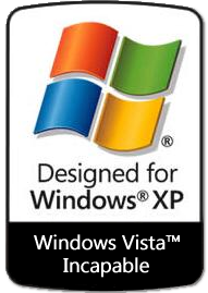 Vista incapable logo - sticker by fediaFedia on DeviantArt