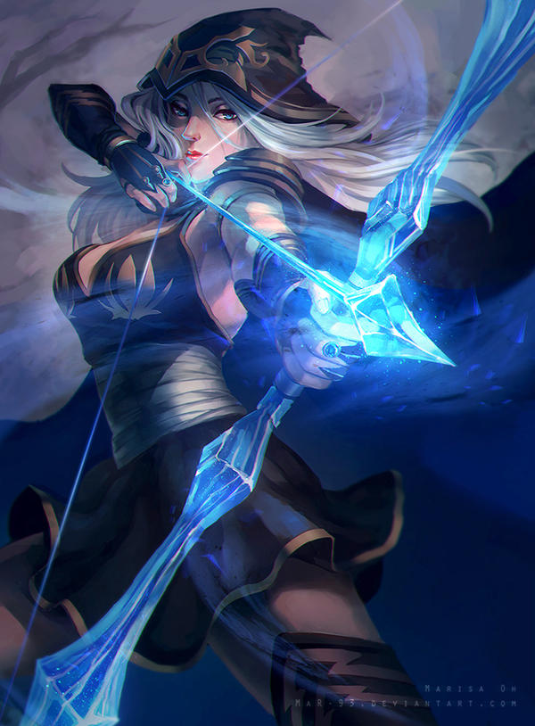 Ashe From League Of Legends By Mar 93 On Deviantart
