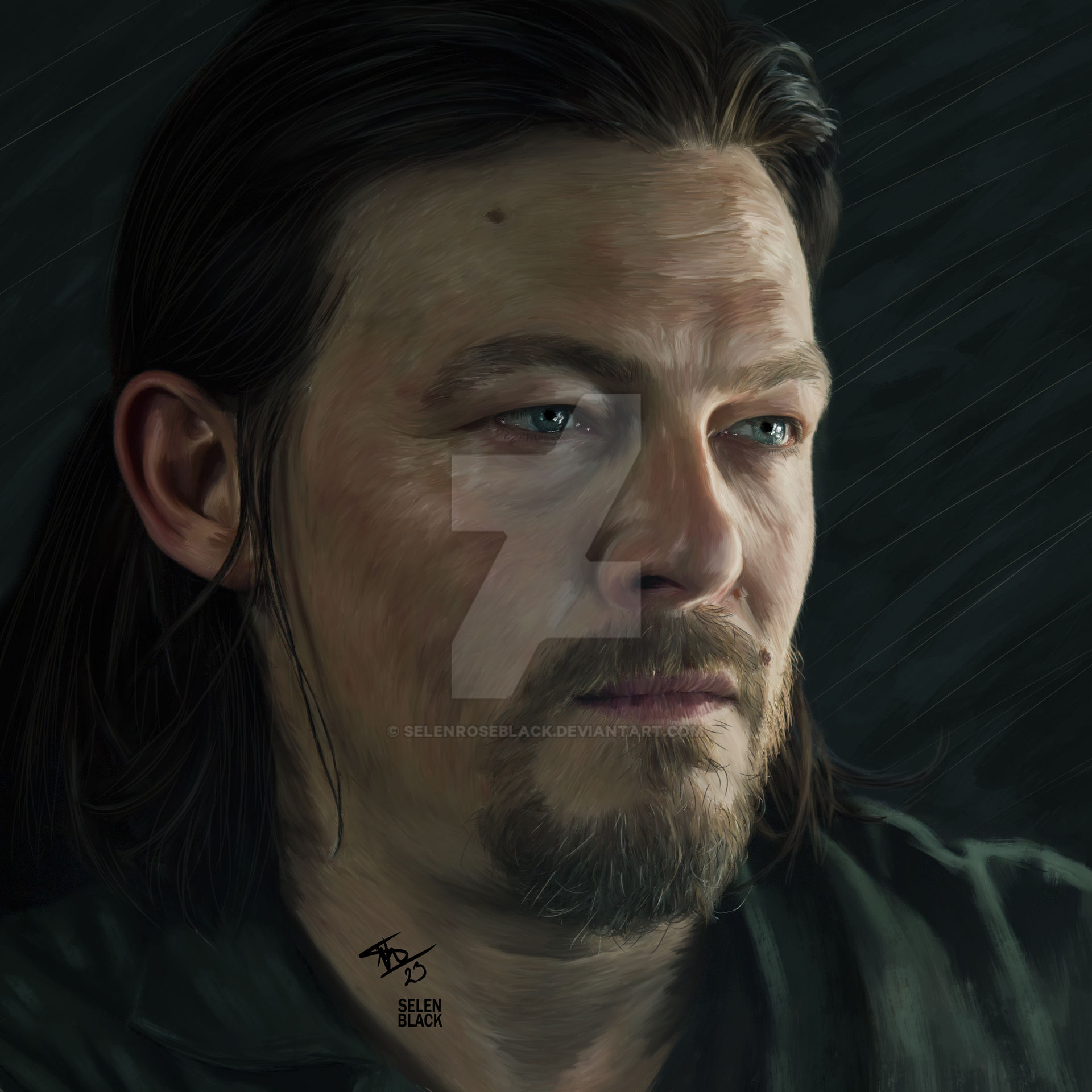 Norman Reedus By Selenroseblack On Deviantart