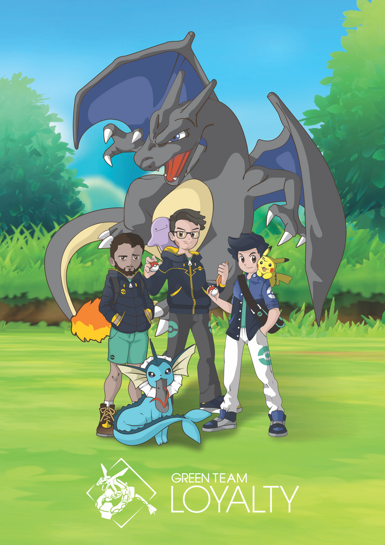 Pokemon Go Fan Art By Diego Artistadigital On Deviantart