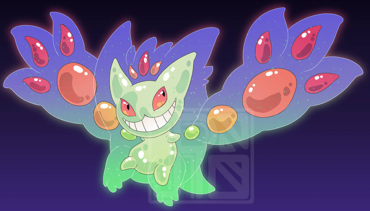 Gengar X Reuniclus Fusion Commission By Turnipstewdios On Deviantart