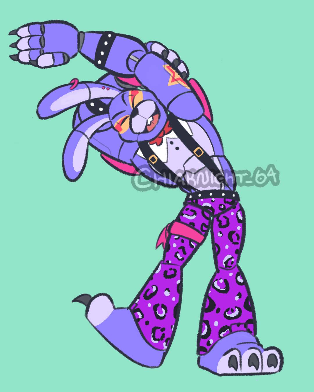 Glamrock Bonnie 2 By Chiaknight64 On Deviantart