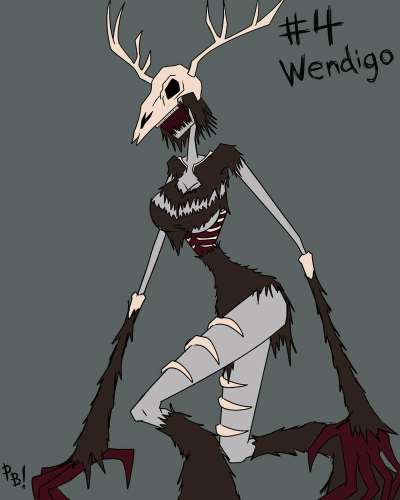 Wendigo Girl By Profanitybeaver On Deviantart