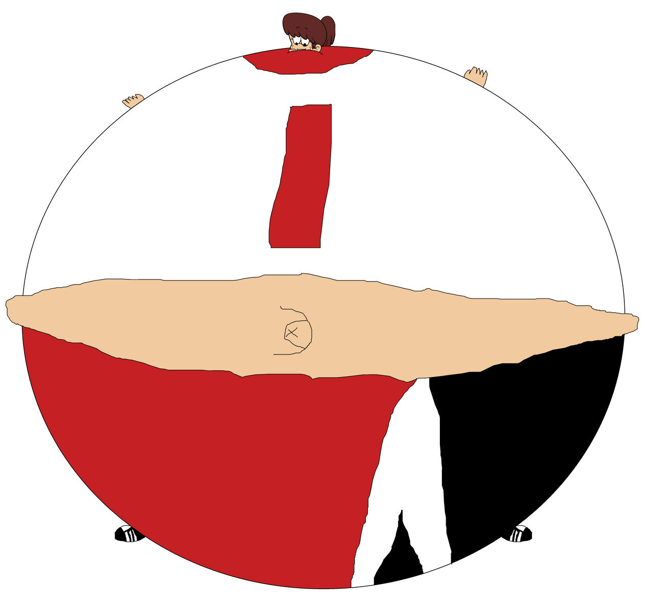 Lynn Loud Inflated By Flamming111 On Deviantart