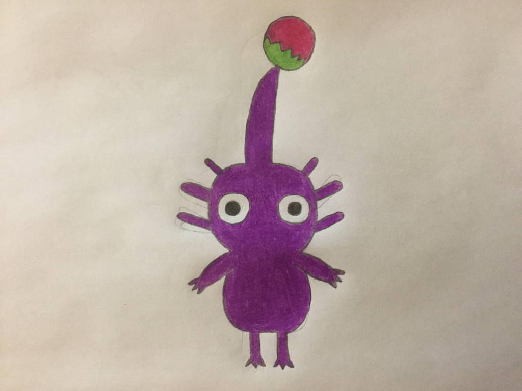 Purple Pikmin Bud By Heronights2000 On Deviantart