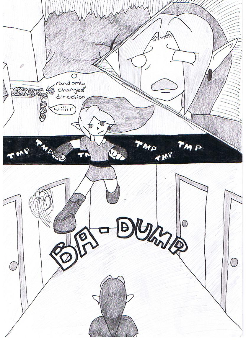Link Gets Hurt - Manga Style 4 by xxSaphira on DeviantArt