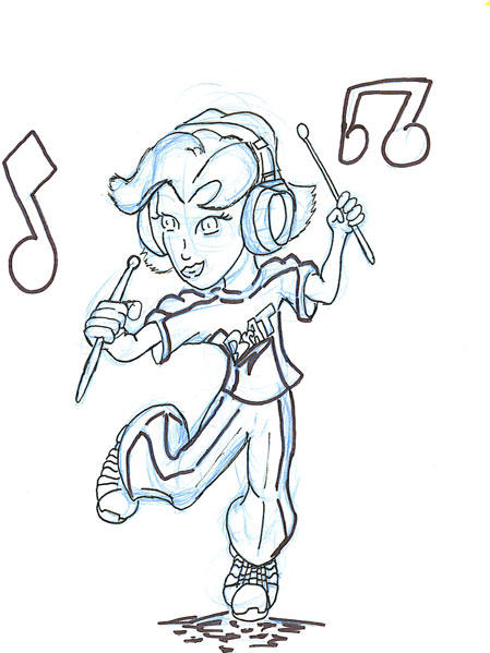 CJ dancing by Hallspace on DeviantArt