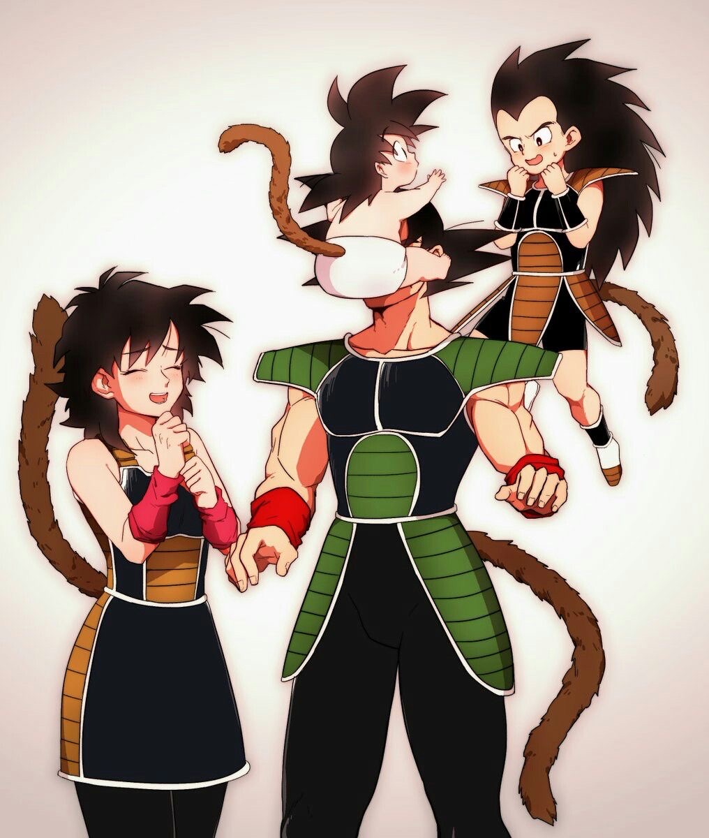 Raditz Gine Bardock And Goku By Gokugohanfan On Deviantart
