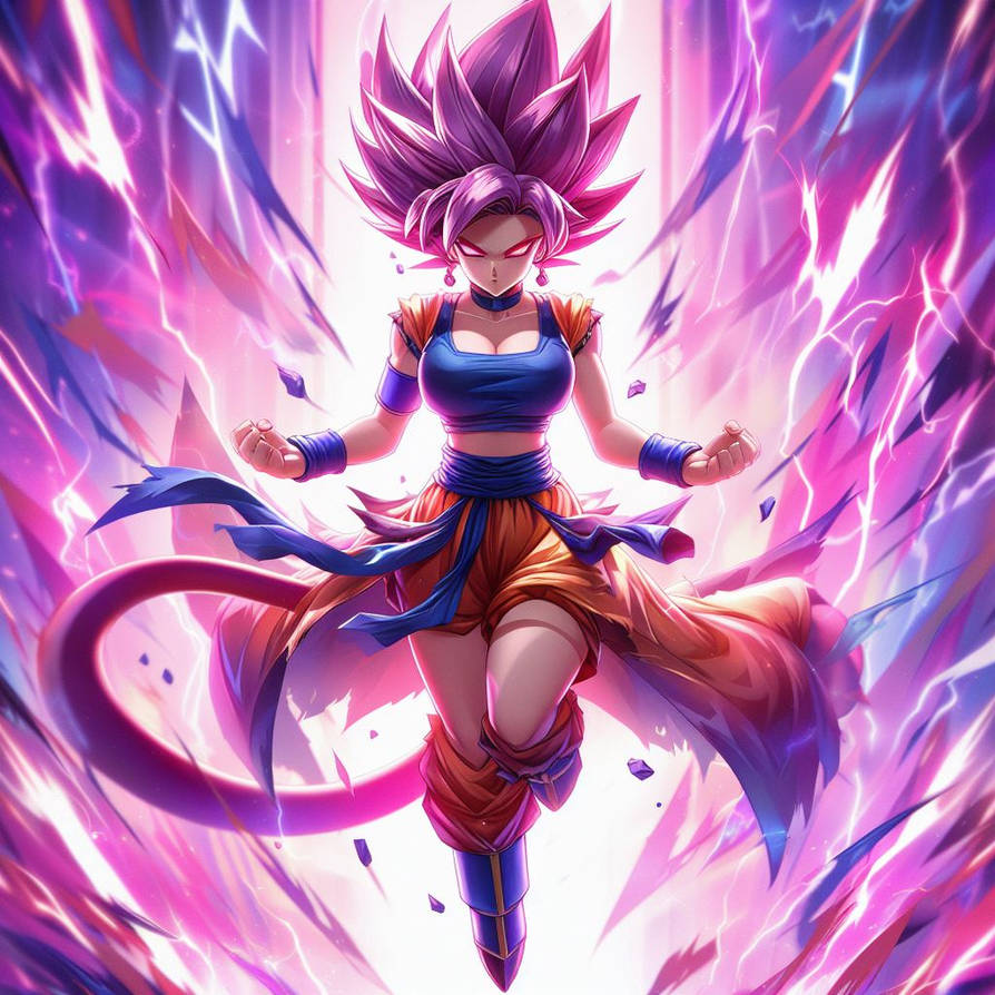 Female Goku Ai Generated By Joshuaecw21985 On Deviantart