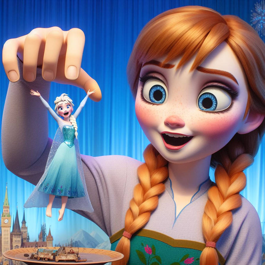 Anna And Elsa Ai Generated By Joshuaecw21985 On Deviantart