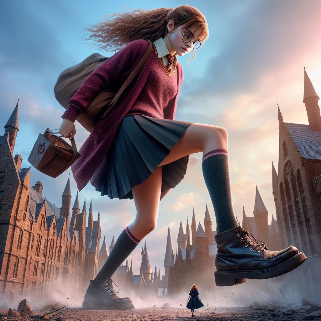 Hermione Granger Ai Generated By Joshuaecw21985 On Deviantart
