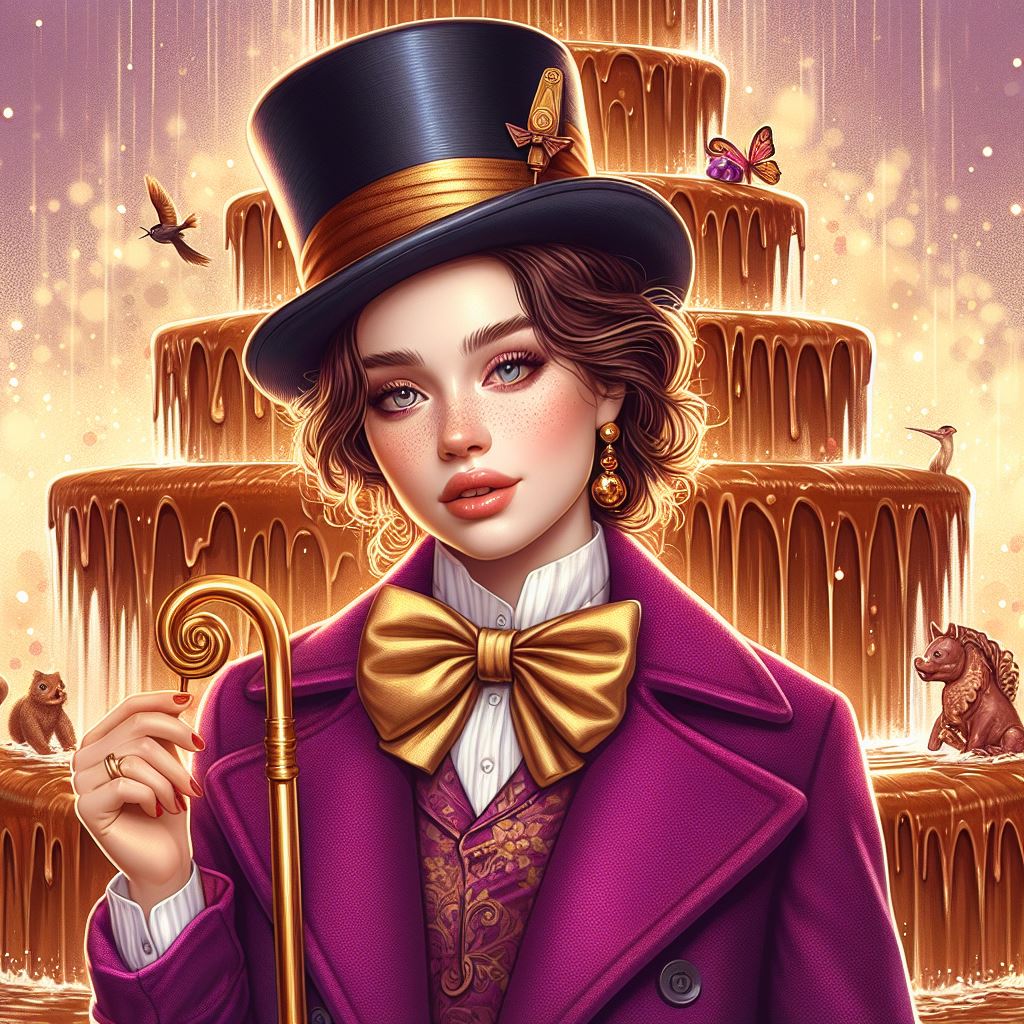 Female Willy Wonka Ai Generated By Joshuaecw21985 On Deviantart