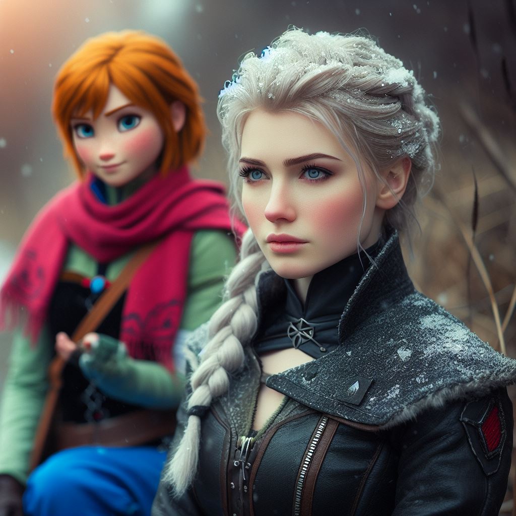 Anna And Elsa Ai Generated By Joshuaecw21985 On Deviantart