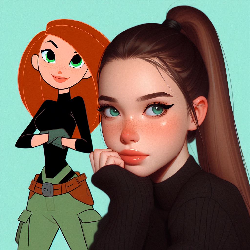 Kim Possible (AI Generated) by JoshuaECW21985 on DeviantArt Kim Possible (AI Generated) by JoshuaECW21985 on DeviantArt