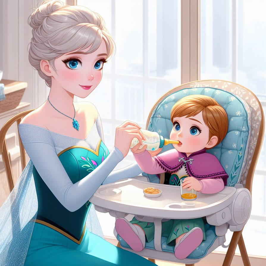 Anna And Elsa Ai Generated By Joshuaecw21985 On Deviantart