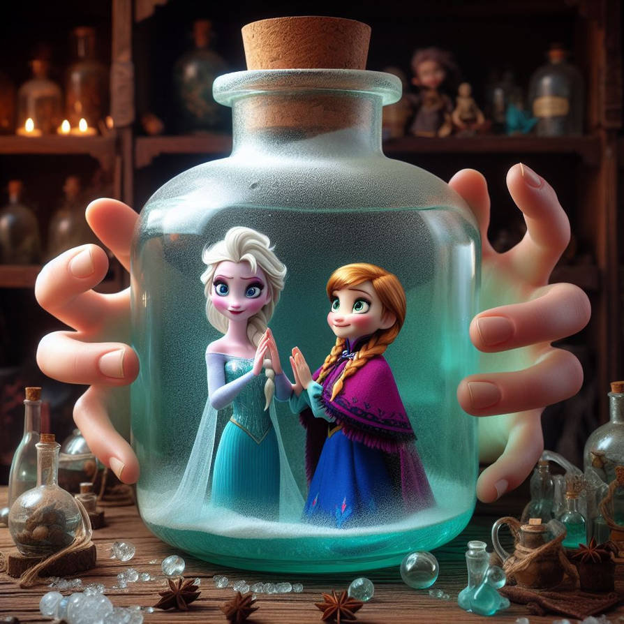 Anna And Elsa Ai Generated By Joshuaecw21985 On Deviantart