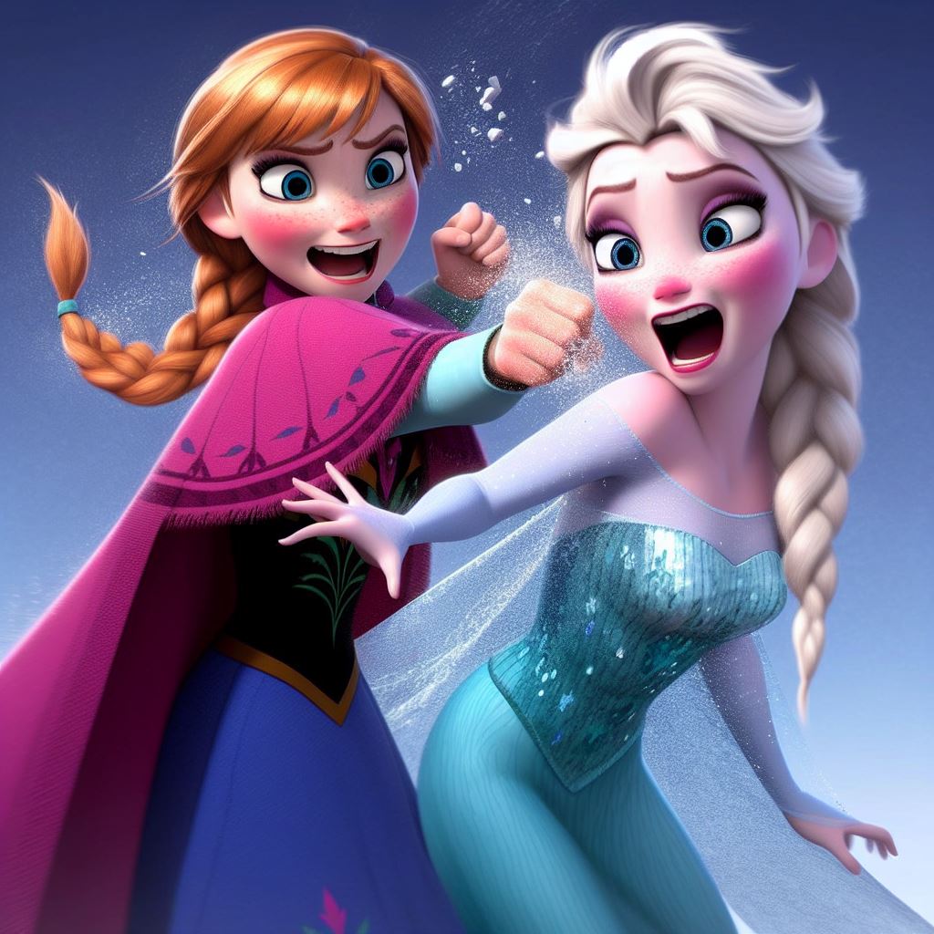Anna And Elsa Ai Generated By Joshuaecw21985 On Deviantart