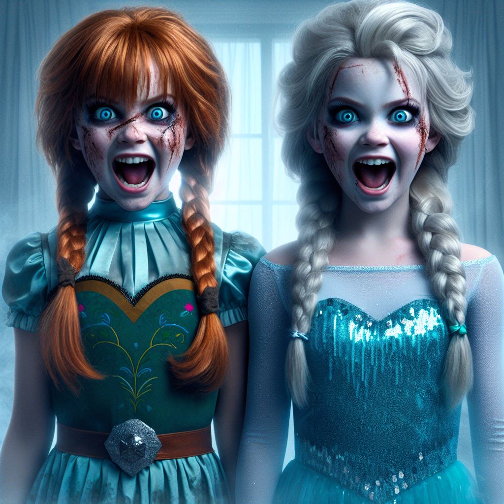 Anna And Elsa Ai Generated By Joshuaecw21985 On Deviantart