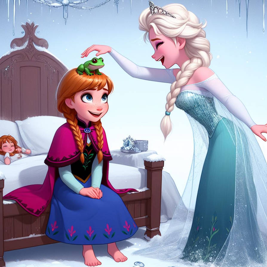 Anna And Elsa Ai Generated By Joshuaecw21985 On Deviantart