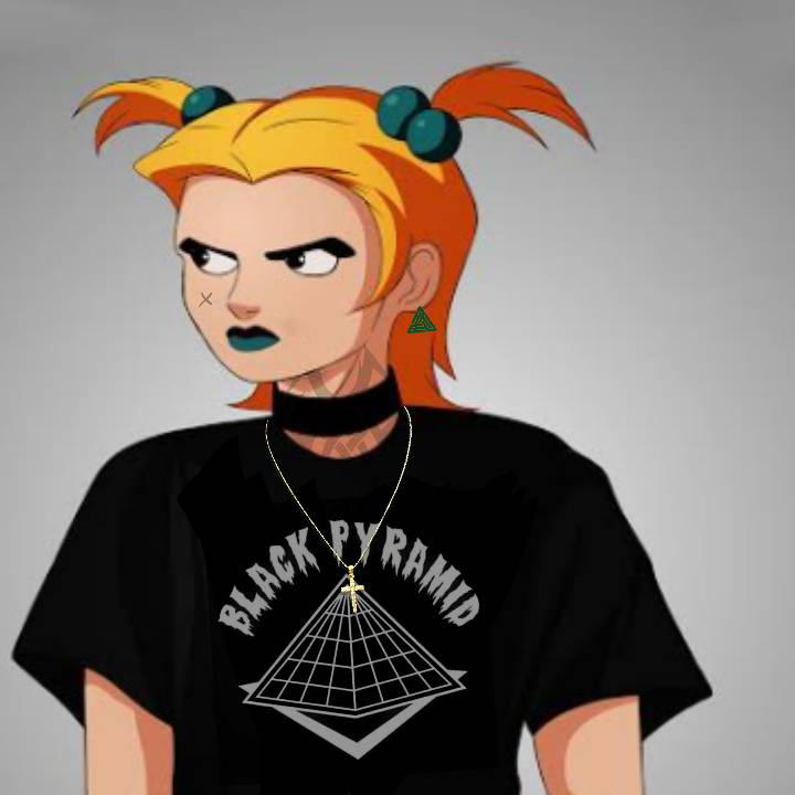 Dusk The Hex Girls Wearing A Black Pyramid Shirt By Michealarendsworld On Deviantart