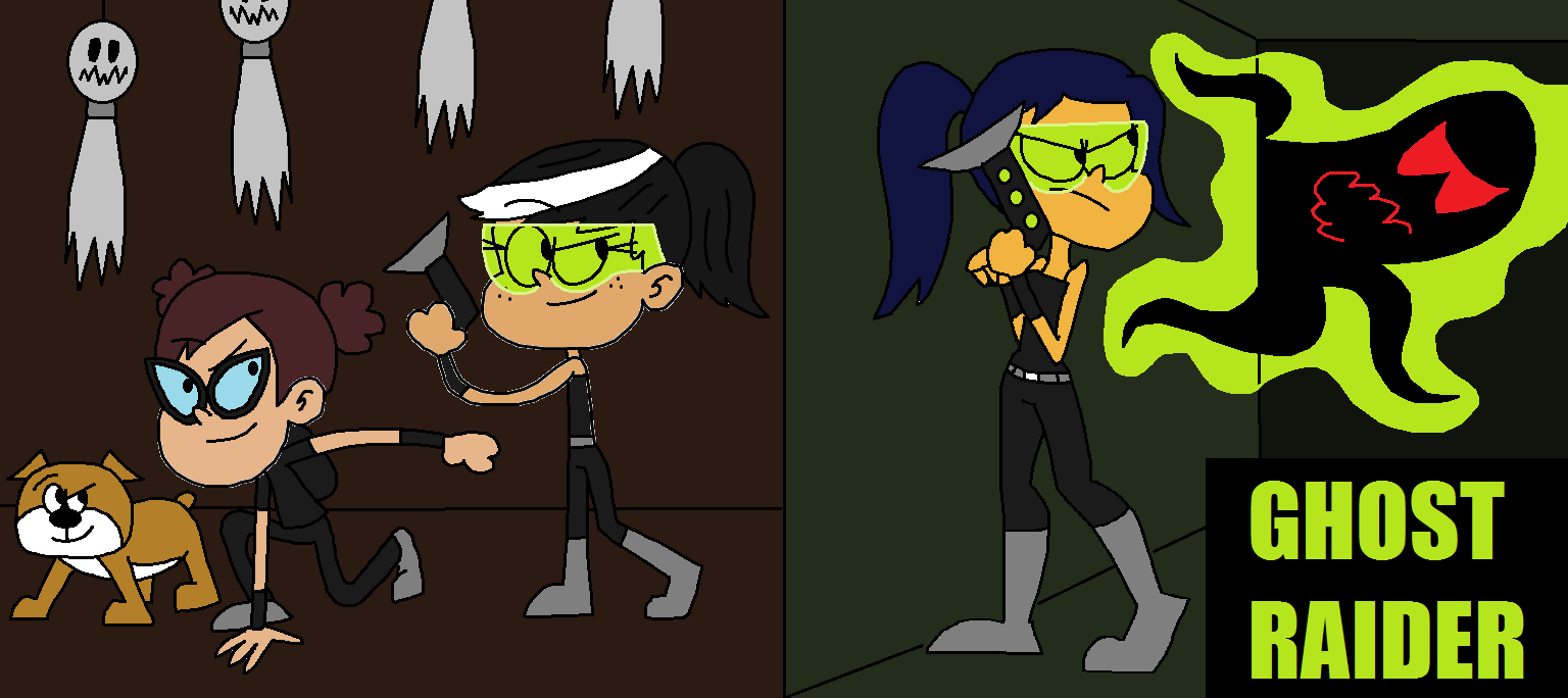Loud House Ghost Raider By Syfyman2xxx On Deviantart