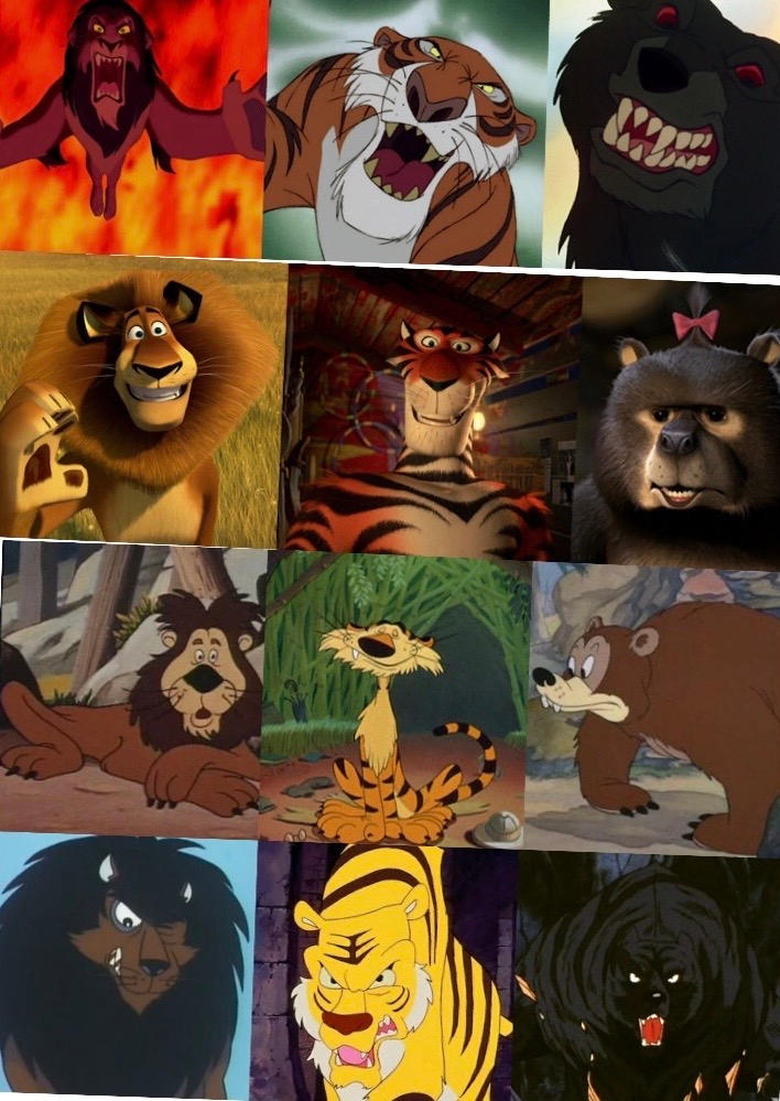 Lions Tigers and Bears Oh My by squlliam06 on DeviantArt Lions Tigers and Bears Oh My by squlliam06 on DeviantArt
