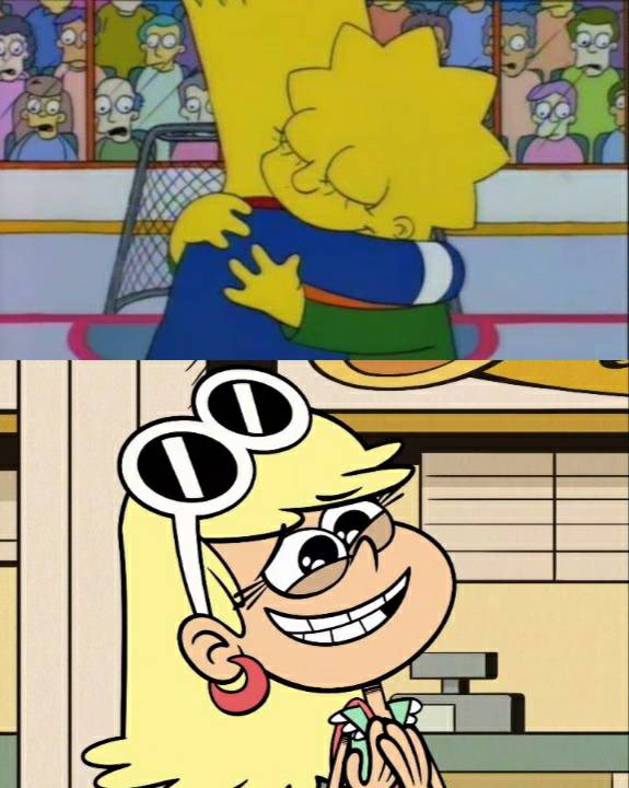 Leni Loud Adores Bart Lisa Hug By Ptbf2002 On Deviantart