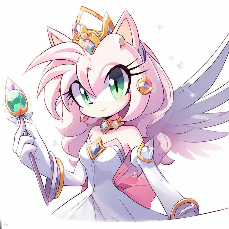 Amy Rose Angel By Lovheart836373 On Deviantart