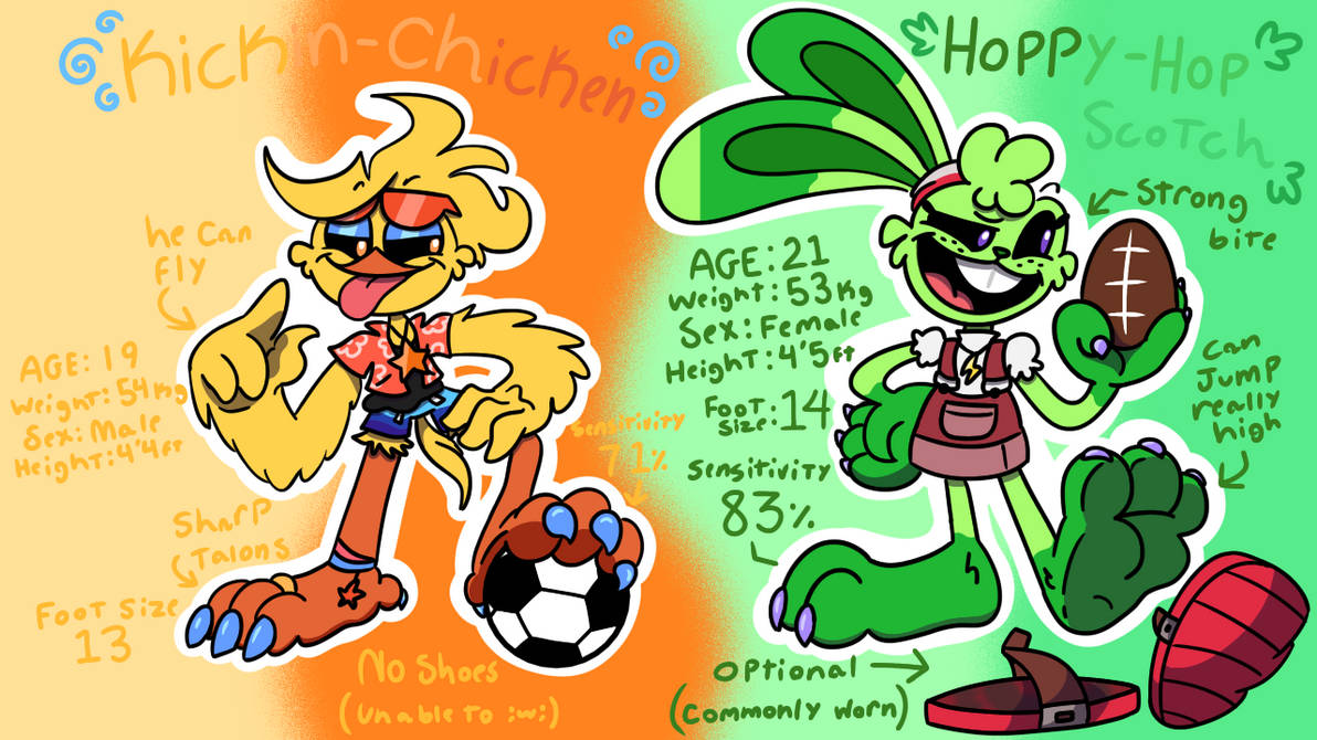 Kickin-Chicken and Hoppy Hopscotch (Critters AU) by RandomRedEngine on ... Kickin-Chicken and Hoppy Hopscotch (Critters AU) by RandomRedEngine on ...