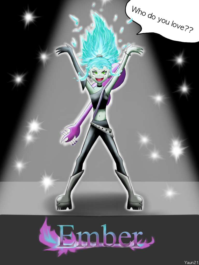 Ember Mclain Danny Phantom By Yaun21 On Deviantart