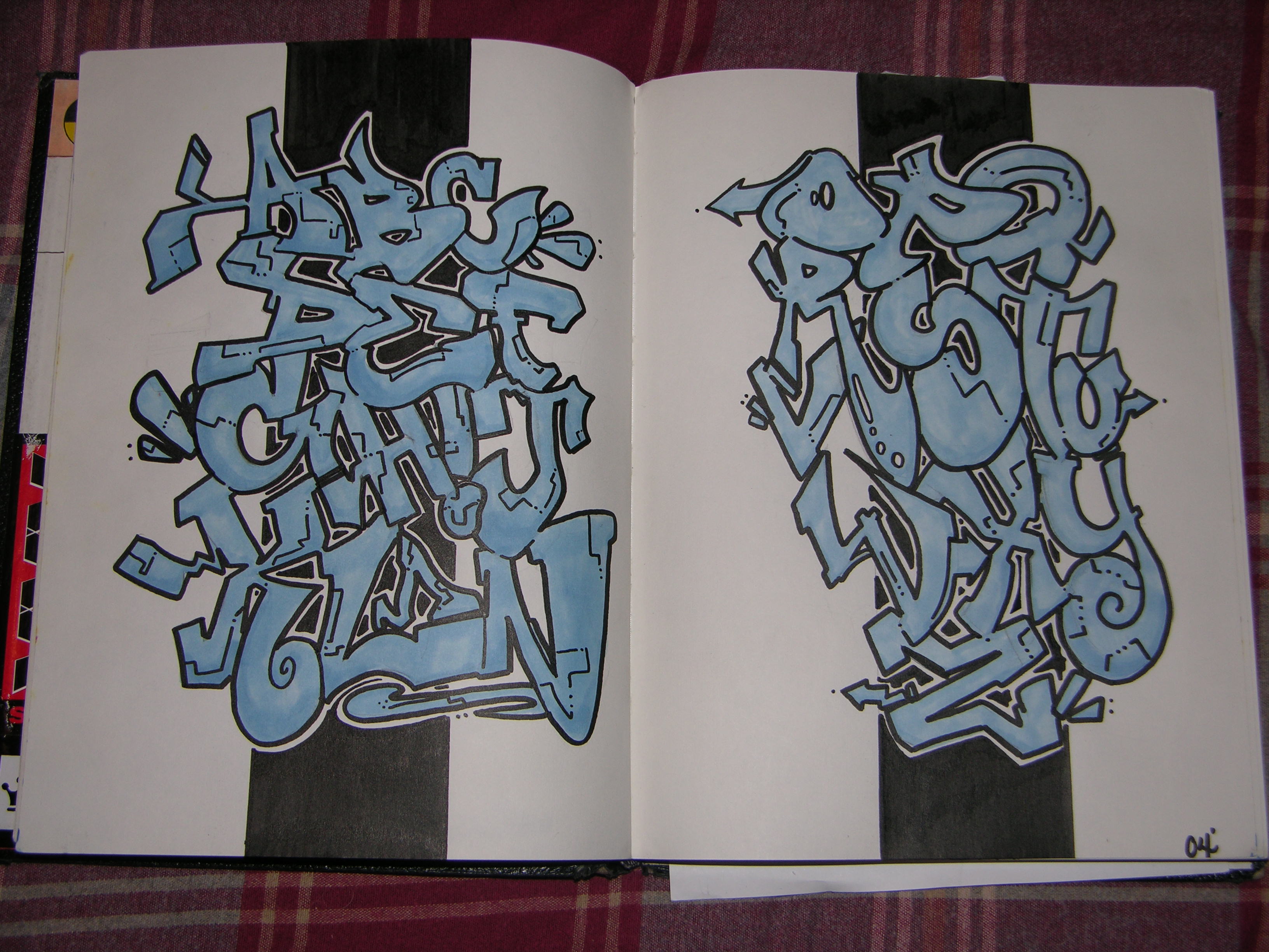 GRAFF ALPhABET by minedesignz on DeviantArt
