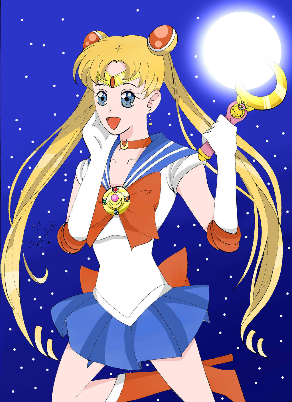 Sailor Moon By Saya Chiko On Deviantart
