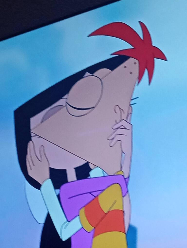Phineas Kiss Isabella By Smuko12 On Deviantart