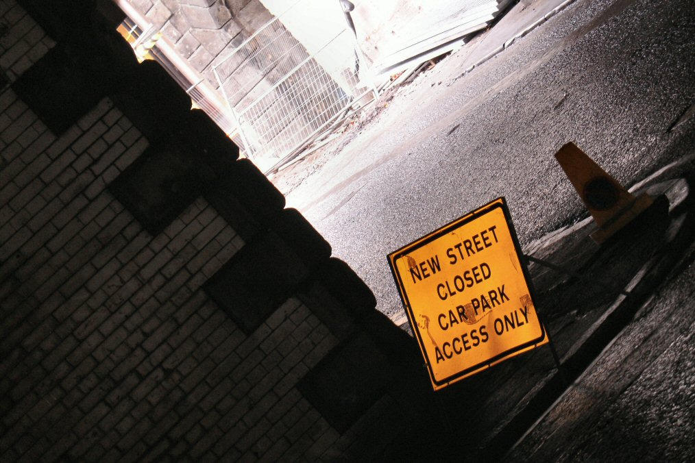 Crooked Traffic Sign by two-truths on DeviantArt