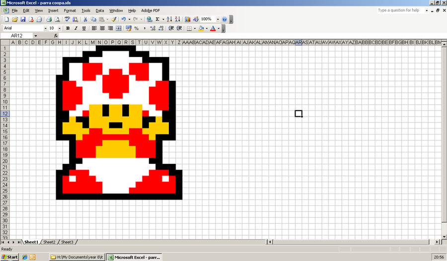 Toad In Ms Excel By Supergrat On Deviantart