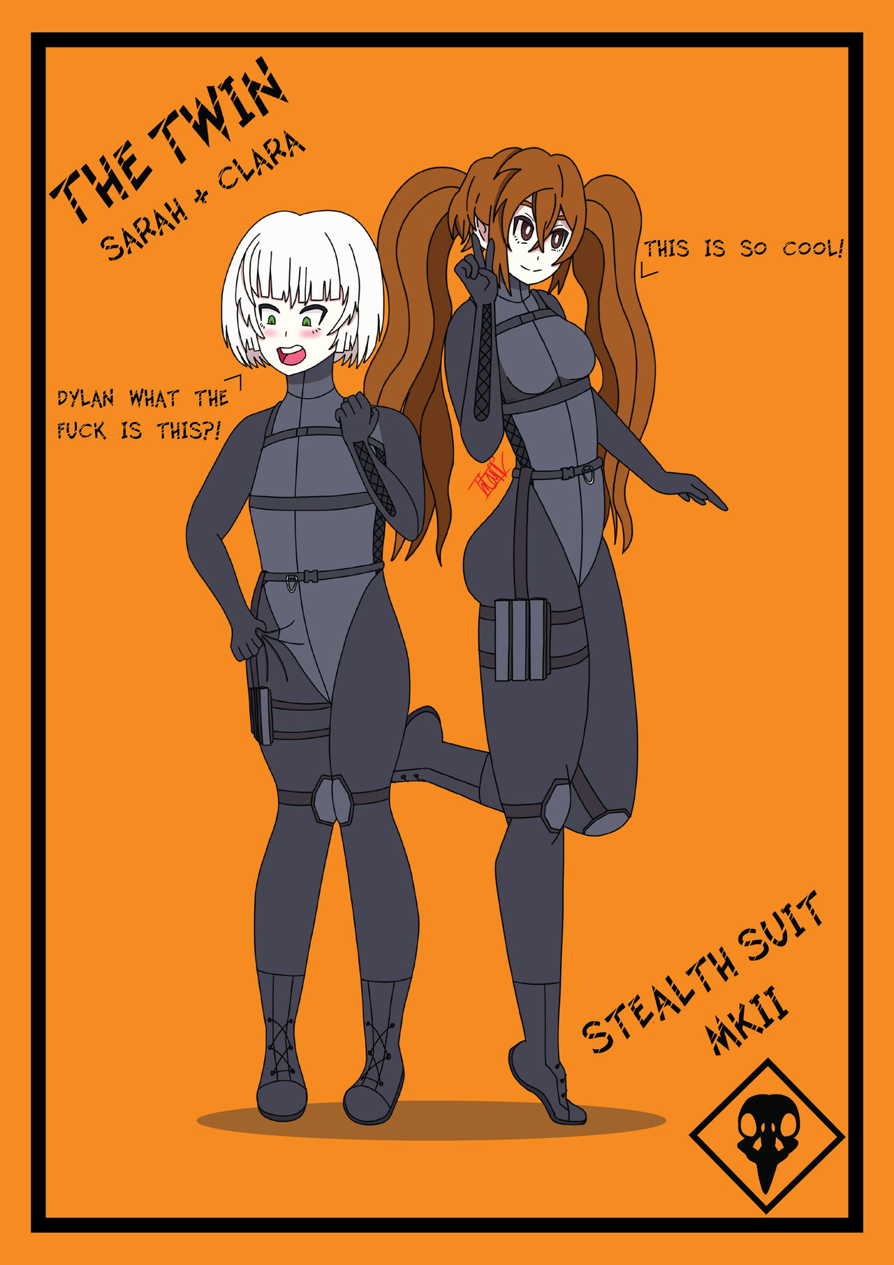 The Twin Stealth Suit Mk Ii By Cucumberwriter On Deviantart