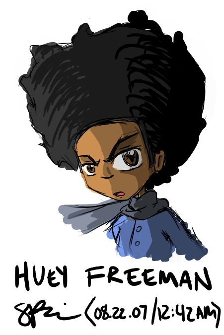 Huey Freeman by OnePieceOfSHiTaKE on DeviantArt