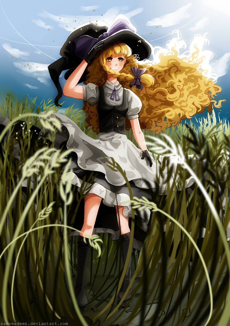Marisa Kirisame By Sanneadeen On Deviantart