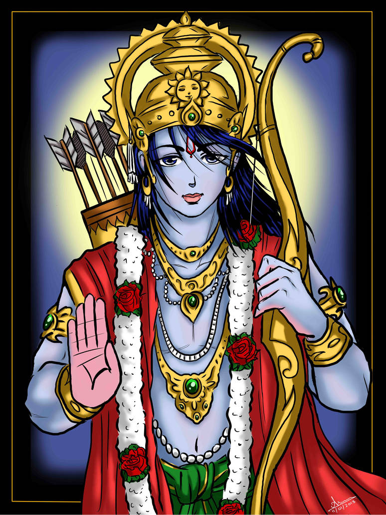 Digi Paint: Lord Sri Rama - The Anime by nairarun15 on DeviantArt Digi Paint: Lord Sri Rama - The Anime by nairarun15 on DeviantArt