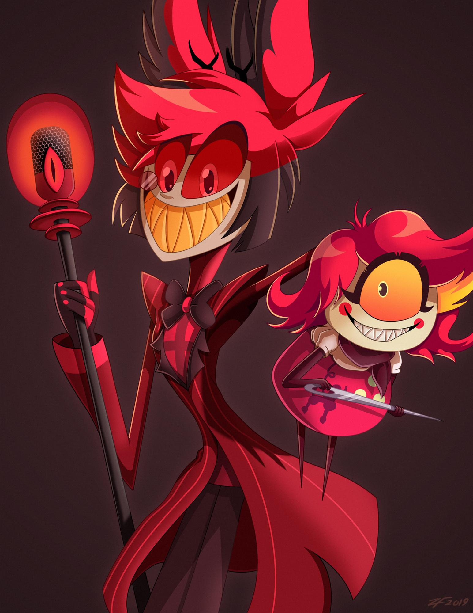 Alastor And Niffty Hazbin Hotel By Aphexxtal On Deviantart Xxx Porn Sex Pics