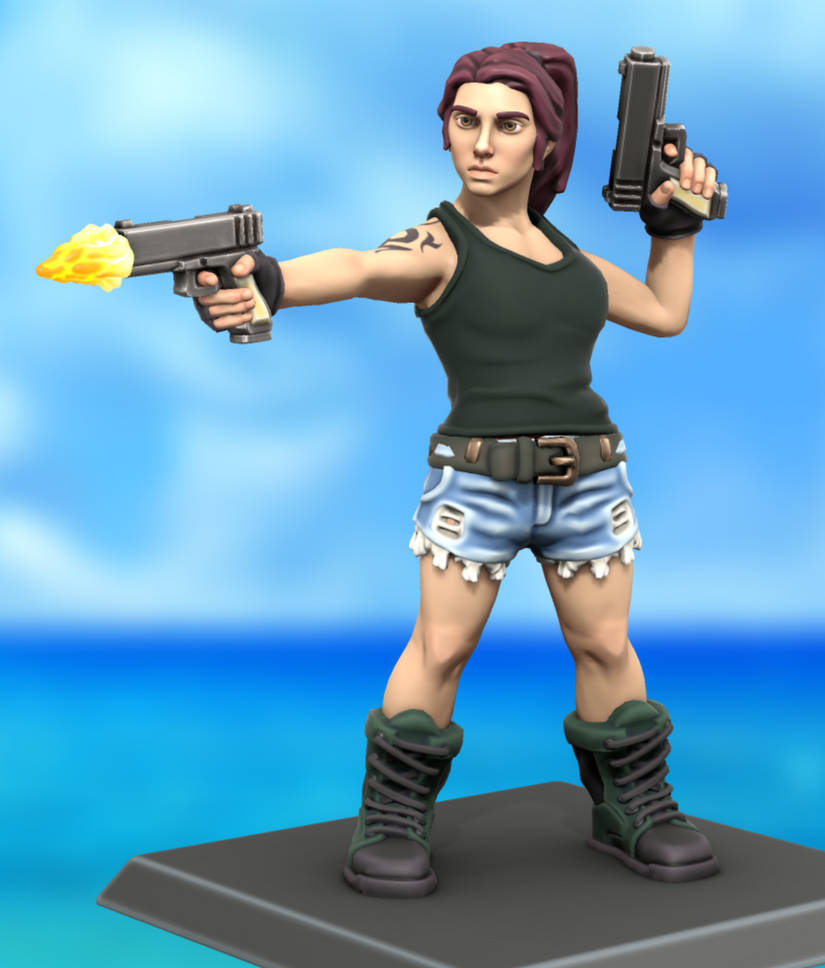 Revy Black Lagoon By Slashes With Claws On Deviantart