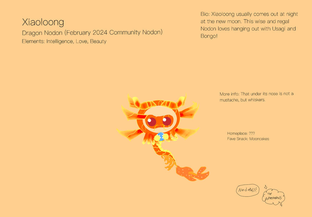 Xiaoloong February 2024 Community Nodon By Cadindiycandynodon On Deviantart