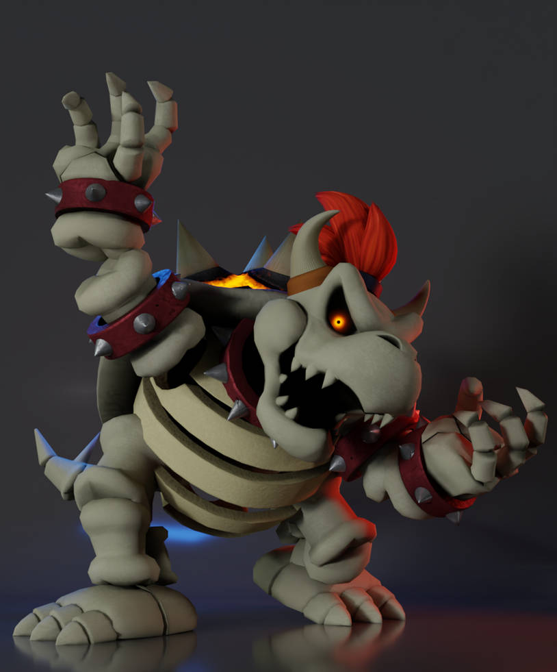Dry Bowser Render 3 by Inzillex on DeviantArt Dry Bowser Render 3 by Inzillex on DeviantArt
