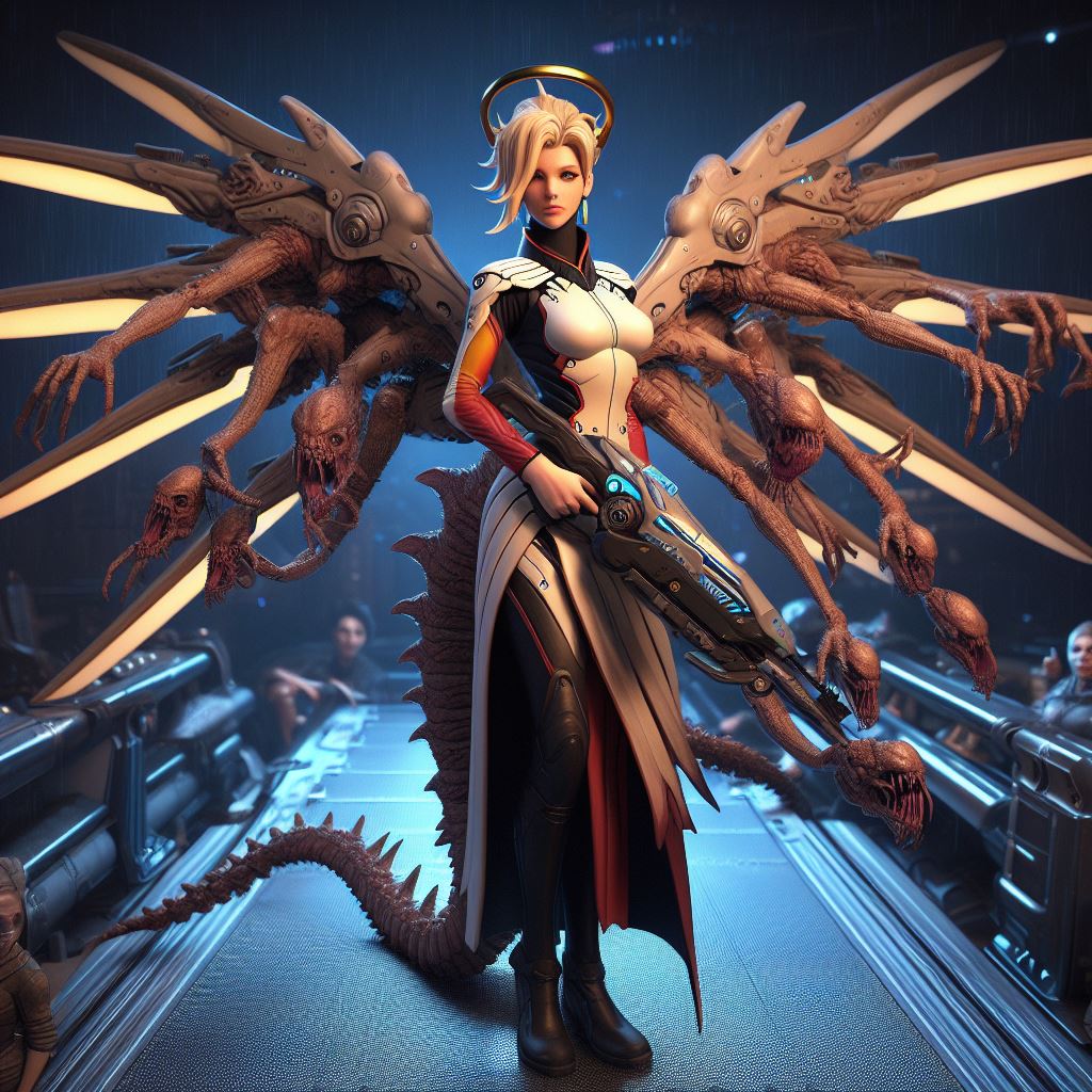 Mercy Became Alien By Unmercyfan On Deviantart