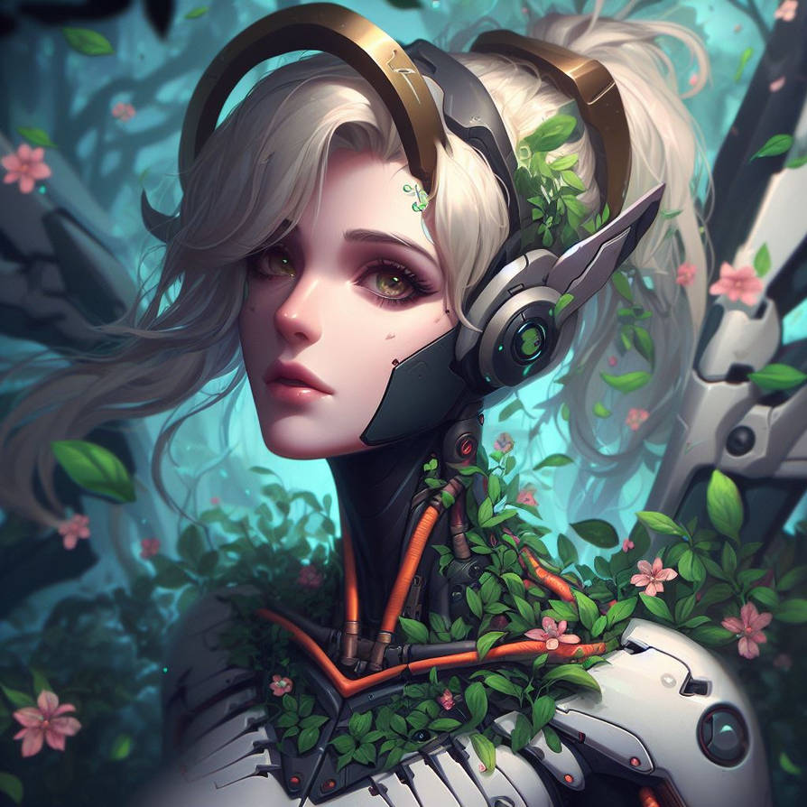 Mercy Being Consumed By Nature By Unmercyfan On Deviantart