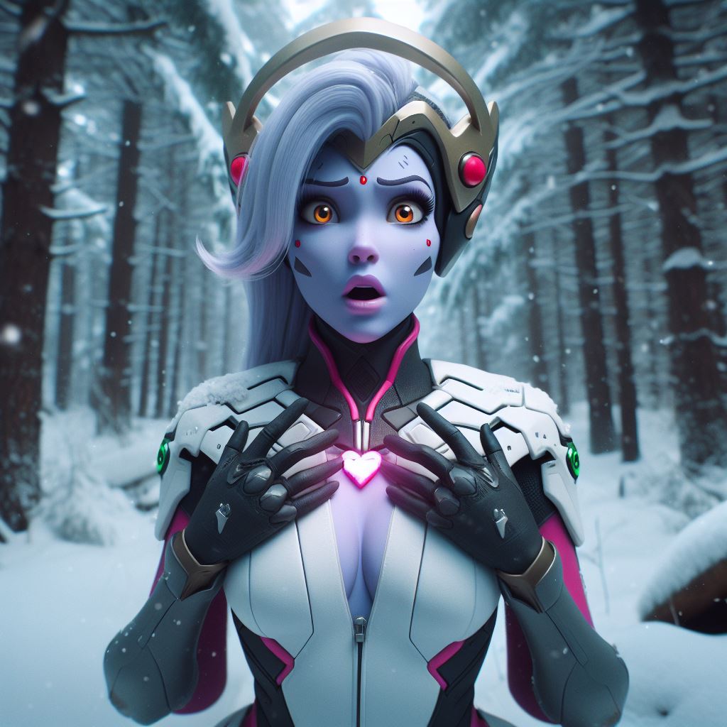 Mercy And Widowmaker Fusion By Unmercyfan On Deviantart