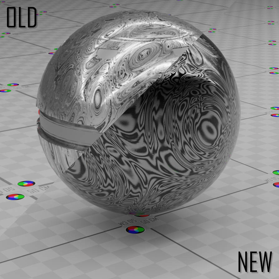 Procedural Damascus Steel Material By Derezzurektion On Deviantart