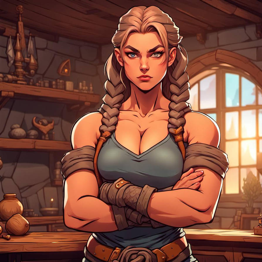 Innkeeper's daughter by puzzler88 on DeviantArt Innkeeper's daughter by puzzler88 on DeviantArt